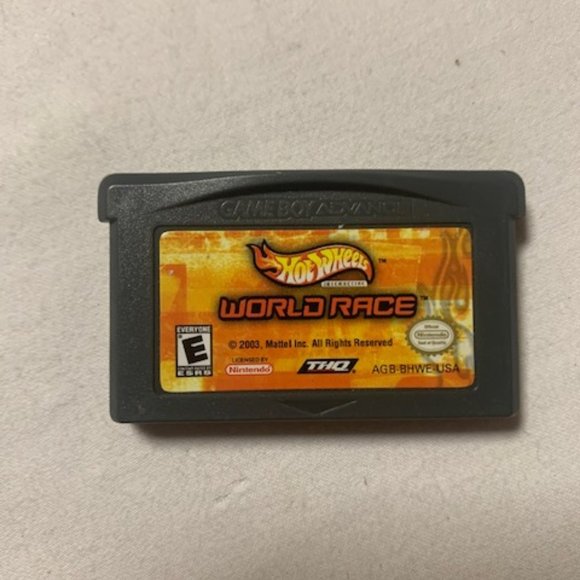 Video Games & Consoles | Hot Wheels World Race Gameboy Advance Game ...